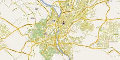 Kaire map Žemėlapiai, Kairas (Egiptas)